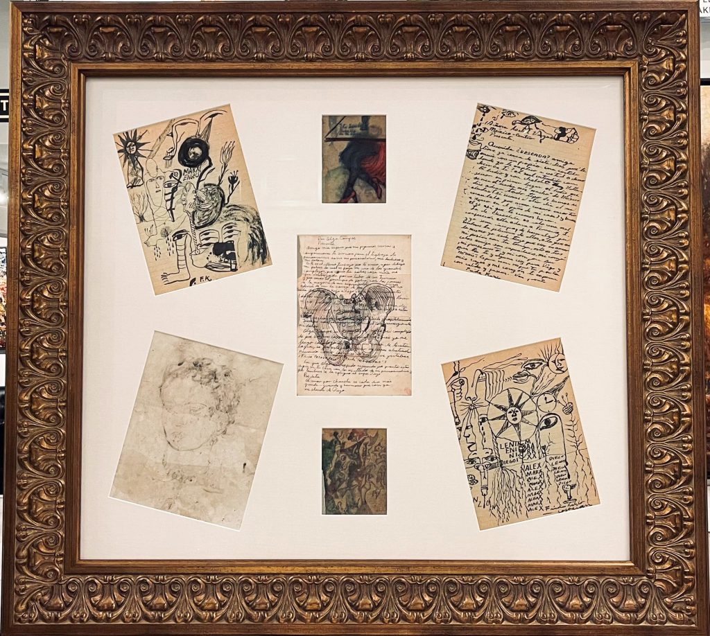 Handwritten Letters Sketches Drawings Ⅰ - Vancouver Fine Art Gallery