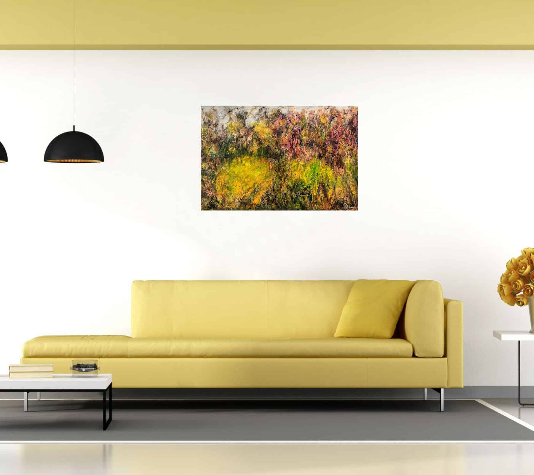 Secret Place in the Woods Ⅱ - Vancouver Fine Art Gallery - Abstract Art