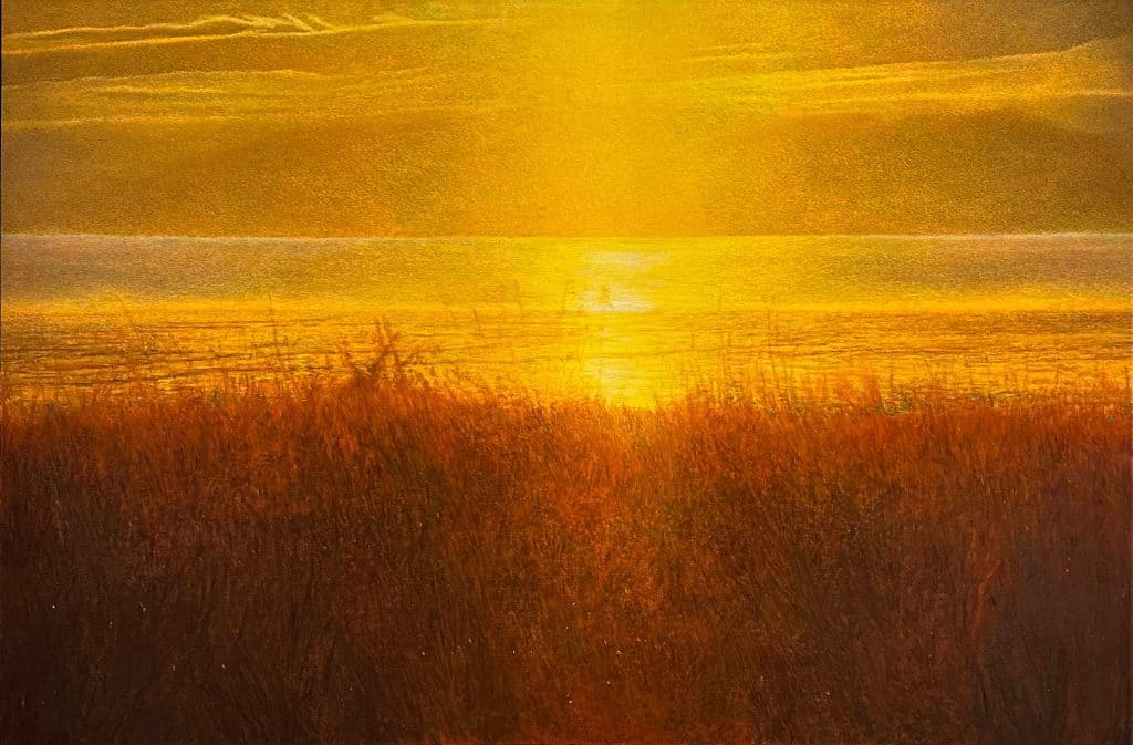 Transitions of Yellow and Orange - Vancouver Fine Art Gallery - Paul Chizik
