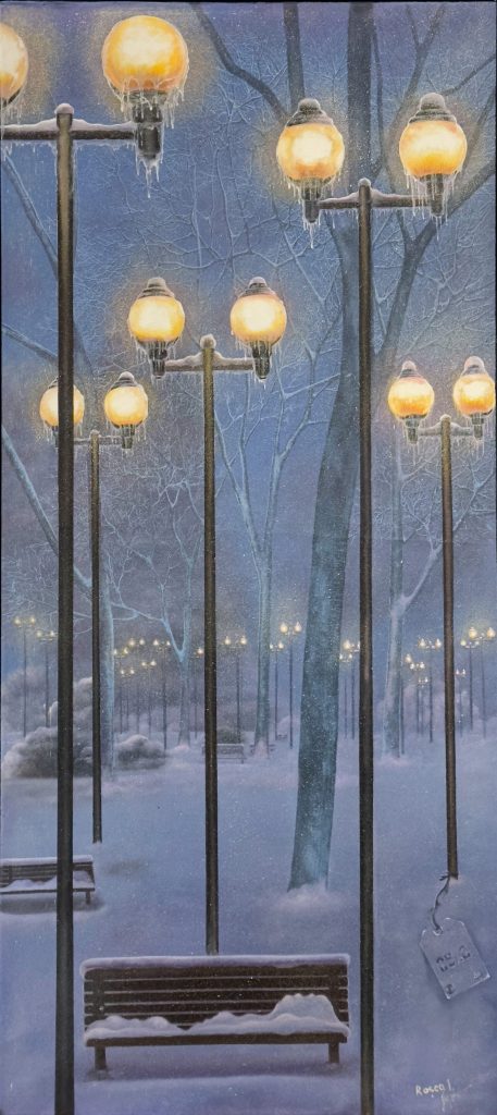 Blue Silence - Vancouver Fine Art Gallery - Ion Rosca