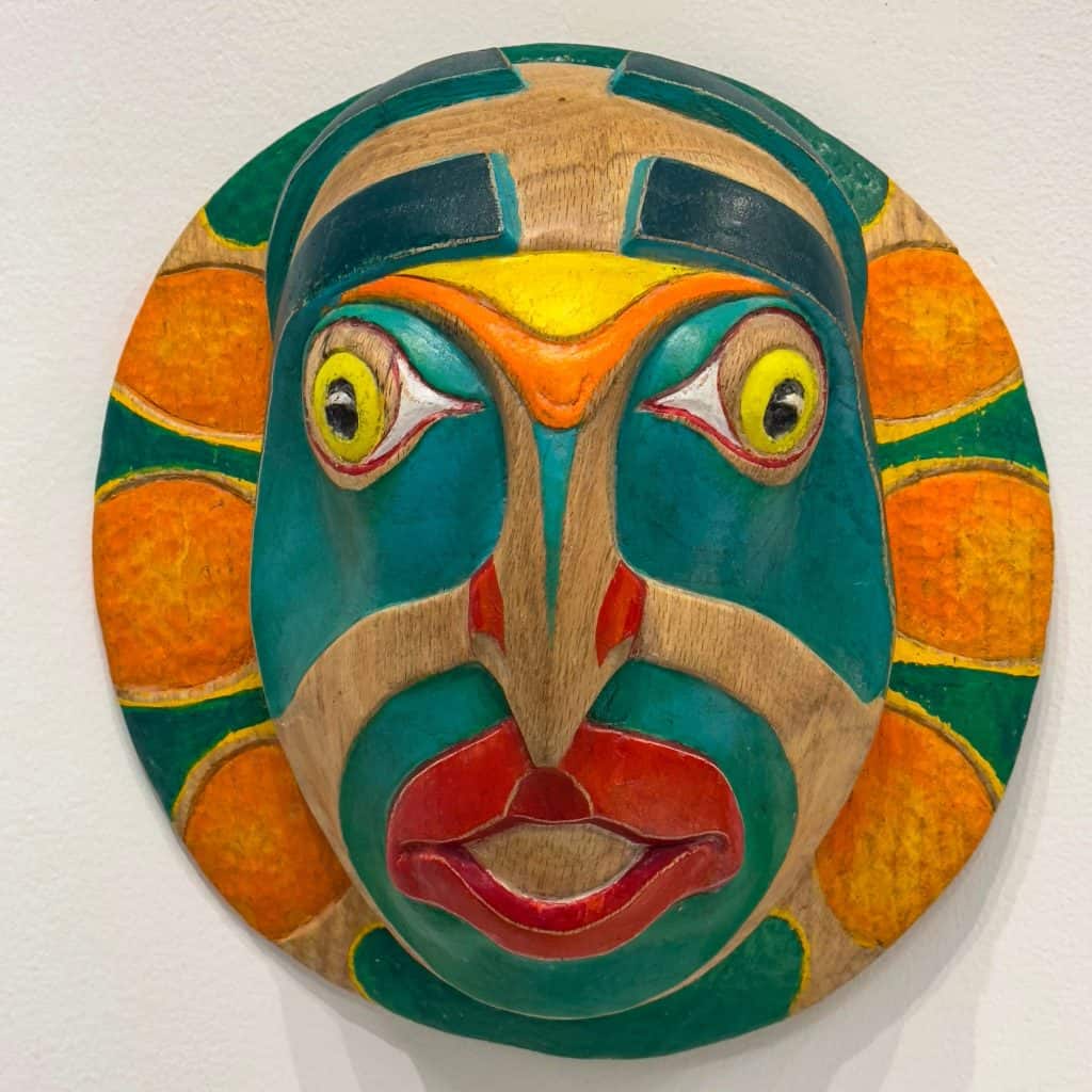 Face Mask Ⅱ - Vancouver Fine Art Gallery - Wall Sculpture