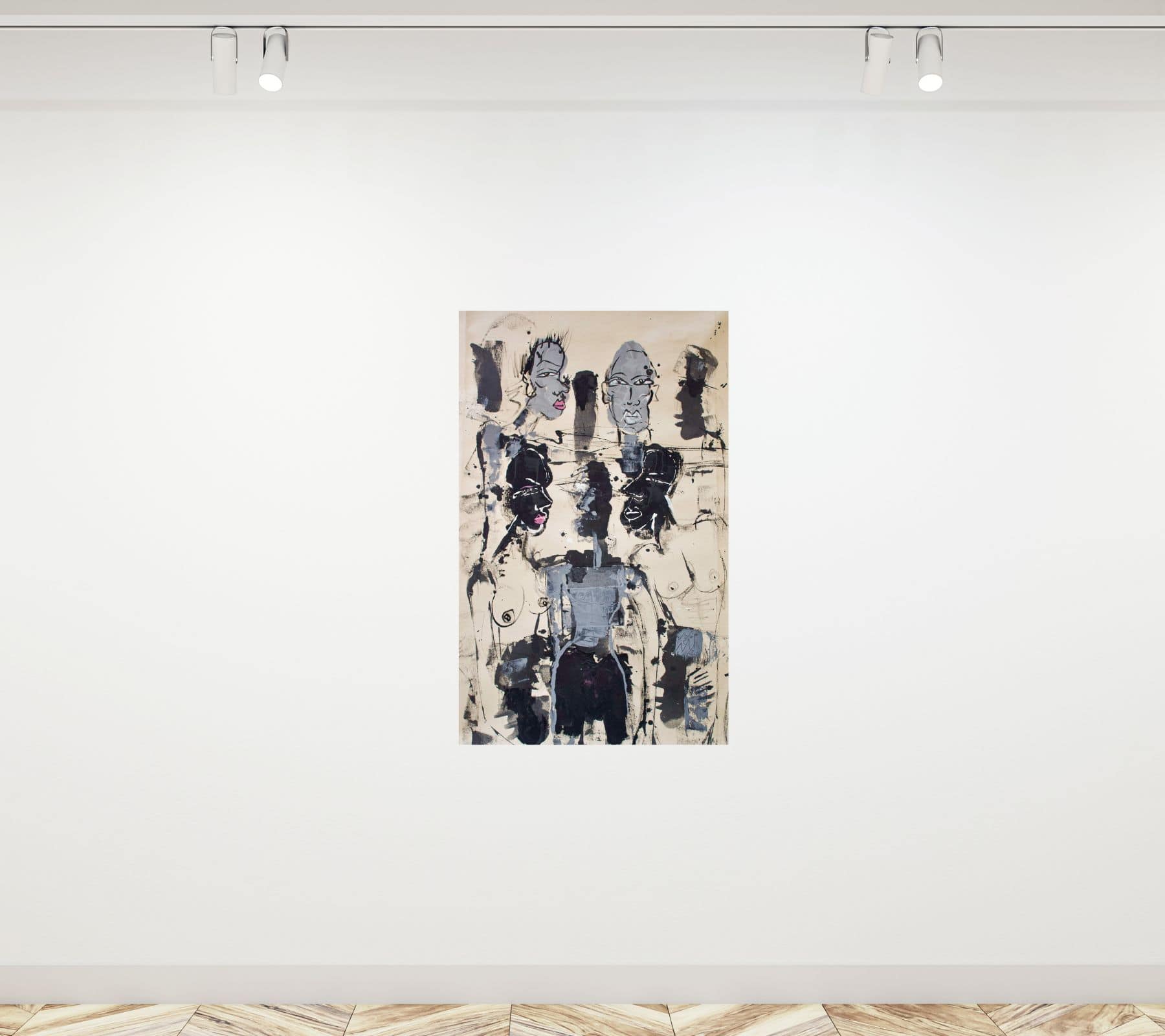 All - Vancouver Fine Art Gallery - Miles Regis - Mixed Media on Canvas
