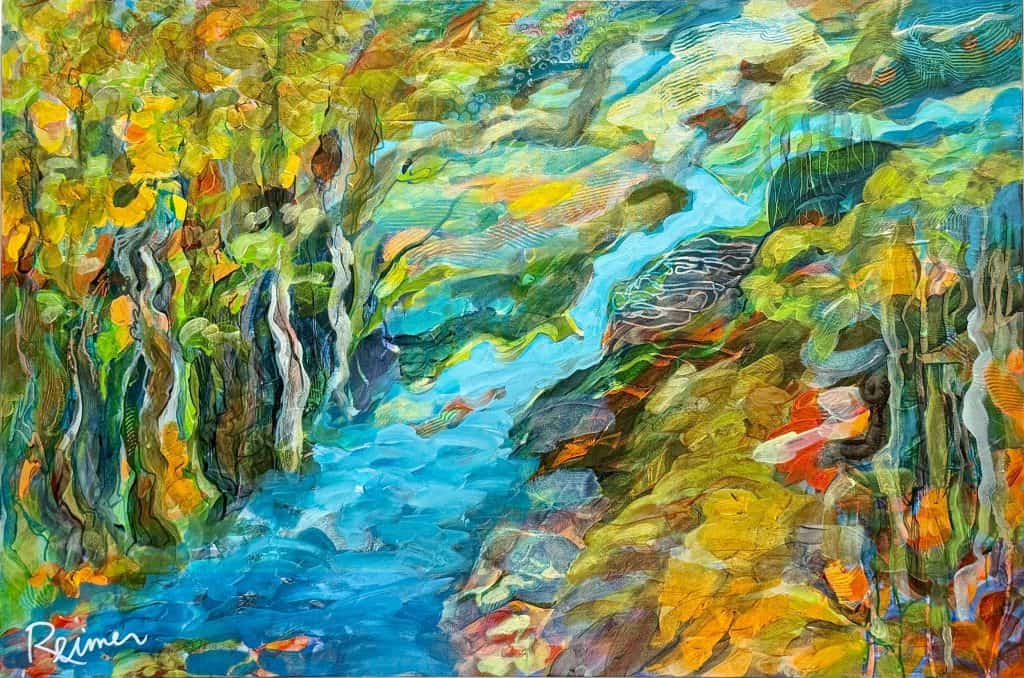 River of Imagination - Vancouver Fine Art Gallery - Christine Reimer